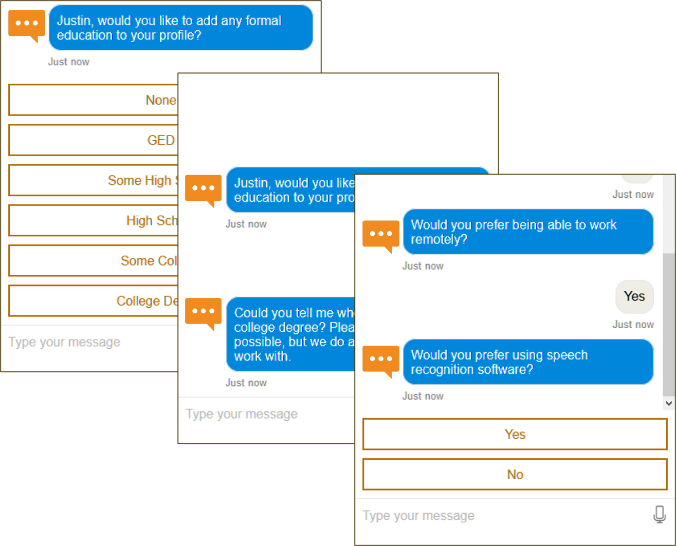 Our Ability uses AI-enabled Chatbot - 3Cloud